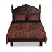 Gothic Fall Skeleton Three-Piece Bedding Set - Rust Red & Black – Red ...